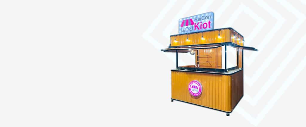 SaiGon Kiot - Chuyên thiết kế & sản xuất kiot, xe, tủ bán hàng theo yêu cầu
